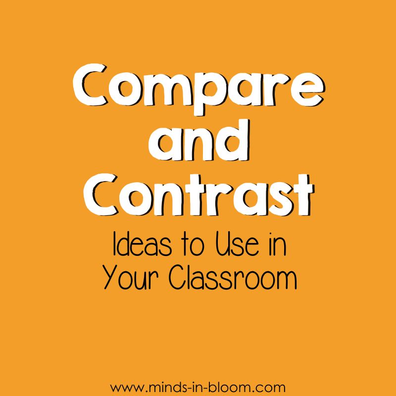10 Ways To Compare And Contrast Minds In Bloom