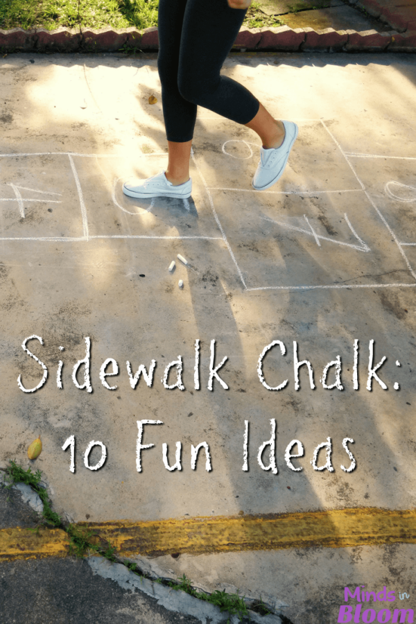 Sidewalk Chalk: Ten Fun Ideas! - Minds in Bloom