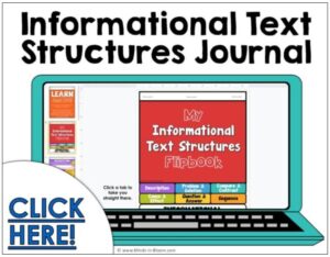 FREE Informational Text Structures Handout and Poster - Minds in Bloom
