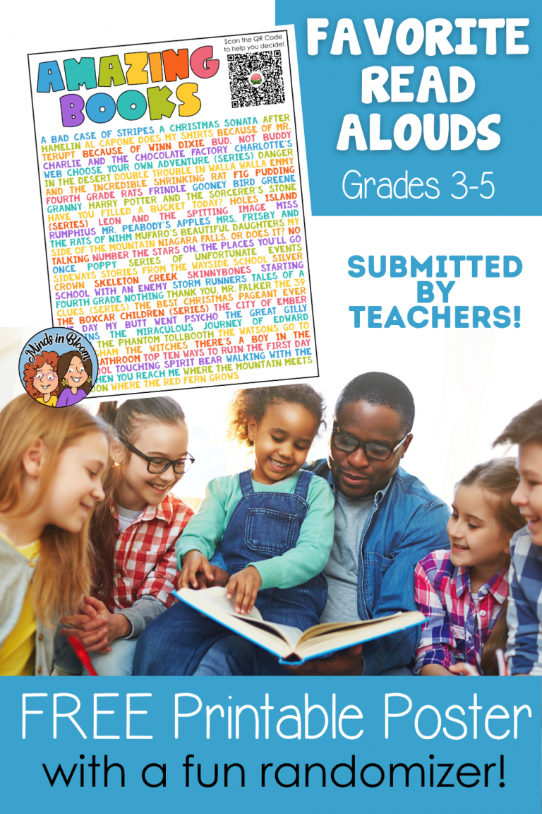 Books to Read Aloud for Grades 3-5 - Minds in Bloom