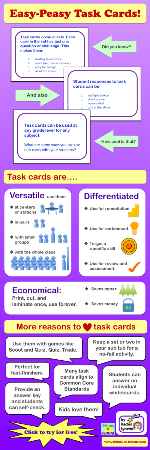 End of the Year Task Cards - FREE! - Minds in Bloom