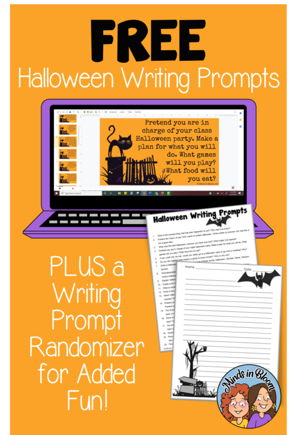 20 Halloween Writing Prompts! - Minds in Bloom