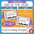 End of the Year Task Cards - FREE! - Minds in Bloom