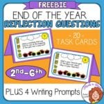 End of the Year Task Cards - FREE! - Minds in Bloom