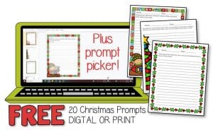 20 Christmas Writing Prompts - Minds in Bloom