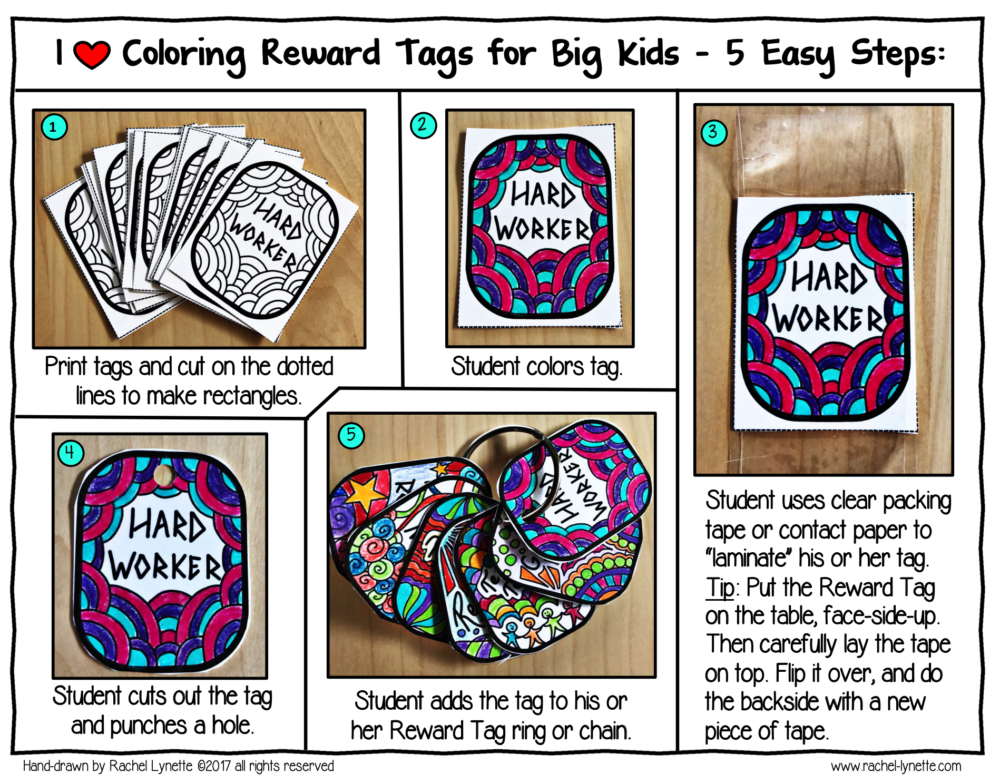 Reward Tags Your Students Can Color: Everything You Need to Know ...