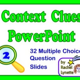 Context Clues PowerPoint: 32 Practice Slides for Grades 4-5 - Minds in ...