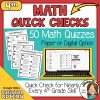 3rd - 5th Grade Math Quick Checks - Minds in Bloom