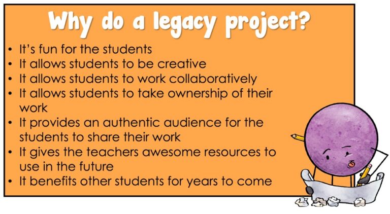 Legacy Projects - Ideas that Keep on Giving - Minds in Bloom