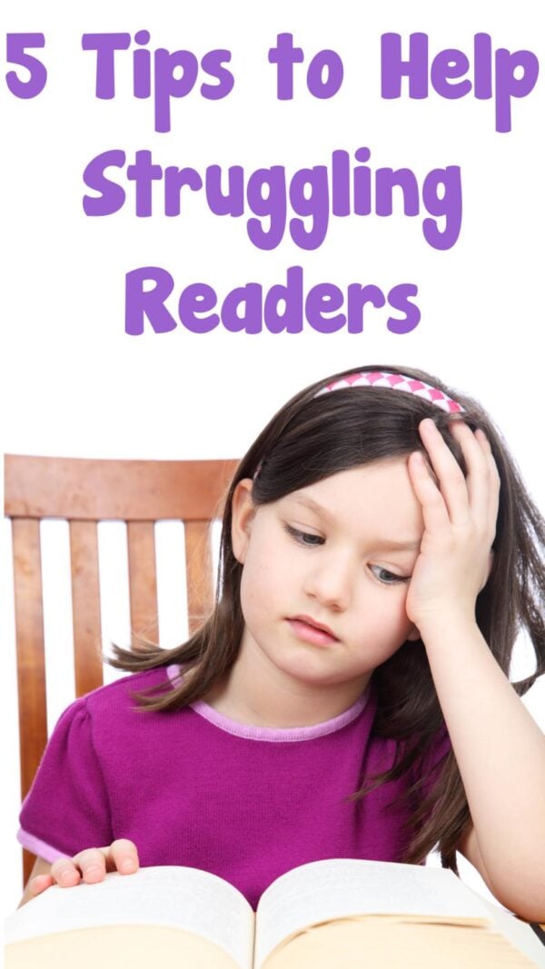 5 Tips to Help Struggling Readers - Minds in Bloom