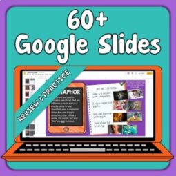 Figurative Language Worksheets and Google Slides Idiom, Simile, Hyperbole etc - Minds in Bloom