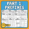 Prefixes Suffixes Roots Worksheets plus Digital Version - Google Slides ...