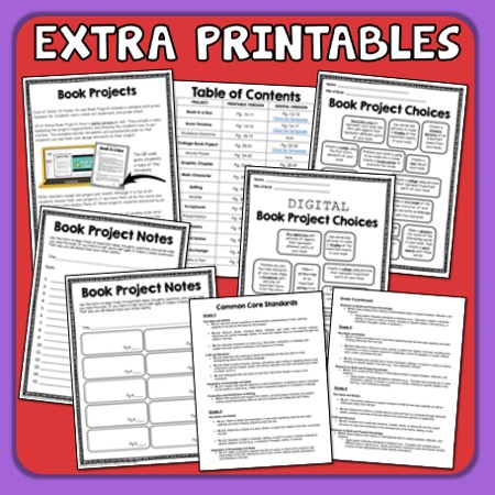 Book Report Projects for Any Book Student Instructions Rubrics ...
