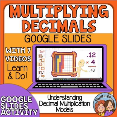Multiplying Decimals - Representing Decimal Multiplication with Models ...