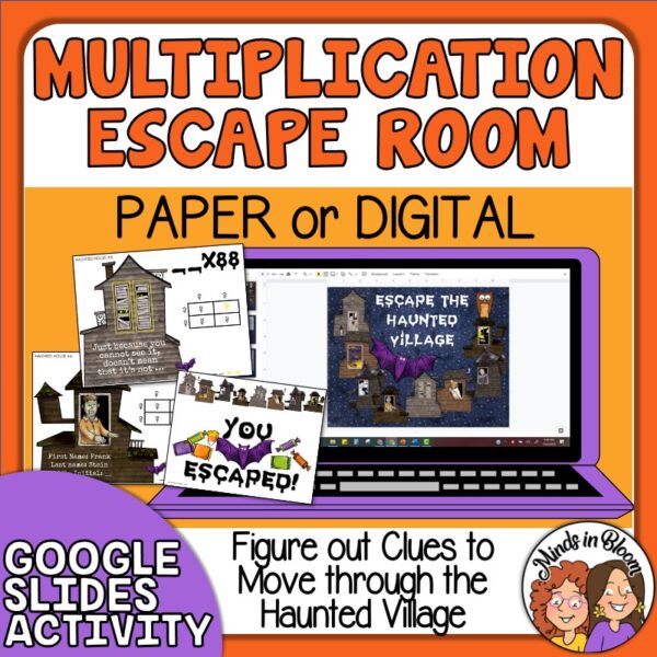 Parts of Speech Sort - Halloween Themed Google Slides Activity | Print ...
