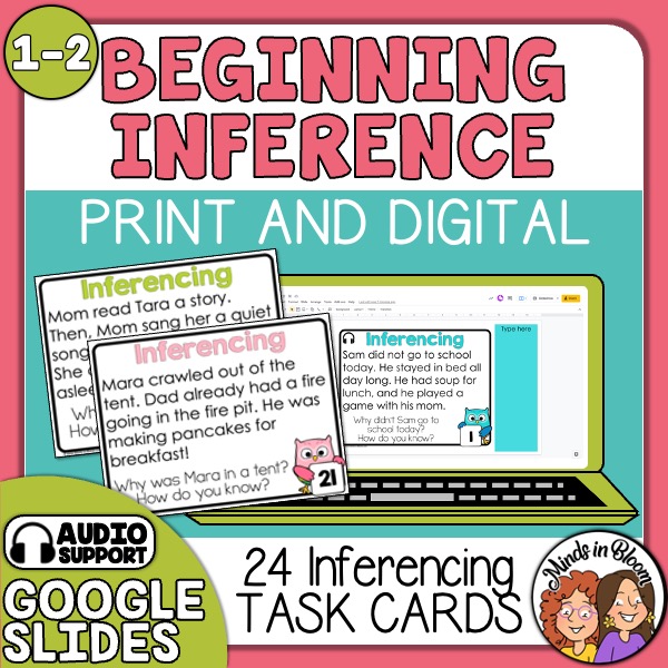 Making Inferences Task Cards for Inferencing Practice Print & Digital ...