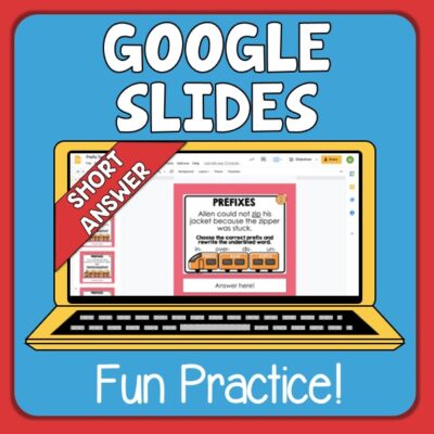 Prefixes Task Cards with Differentiated Response | Print and Google ...