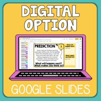 Making Predictions Task Cards - Predicting Print, Digital & Google ...