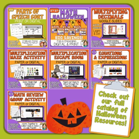FREE Halloween Math Activity Witches' Brew Fraction Math No-Prep ...