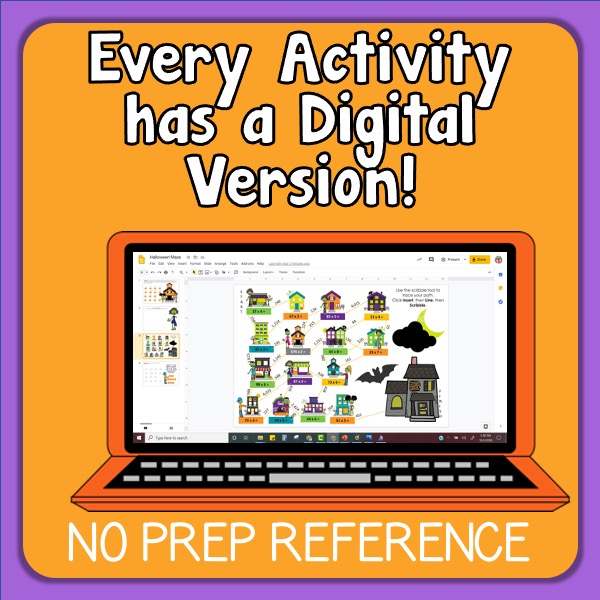 BUNDLE - Halloween Math Activities - Digital and Print - for Upper ...