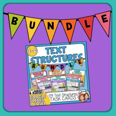 Informational Text Structures Posters Freebie - Description, Sequence, & more! - Minds in Bloom