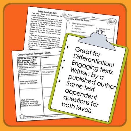 Fall Close Reading Comprehension Passages and Questions - Print and ...