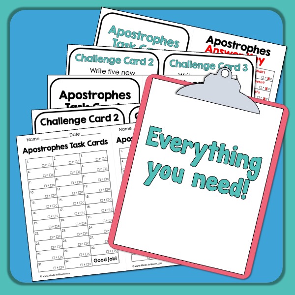 Possessive Apostrophe Practice