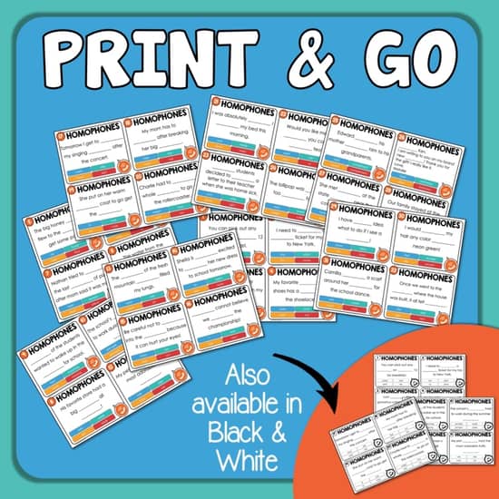 Homophones Task Cards (Drag & Drop) | Print & Digital with Google ...