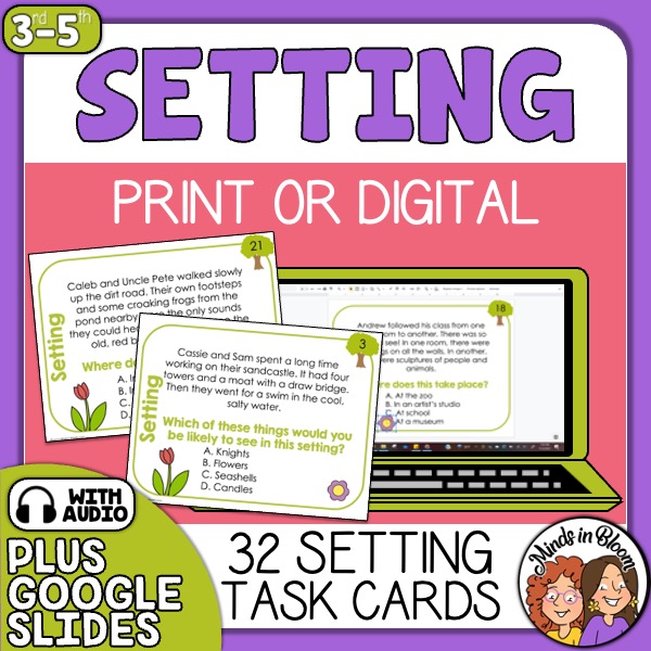 Setting - Boom Card & Task Card MINI BUNDLE | Print & Digital Google ...