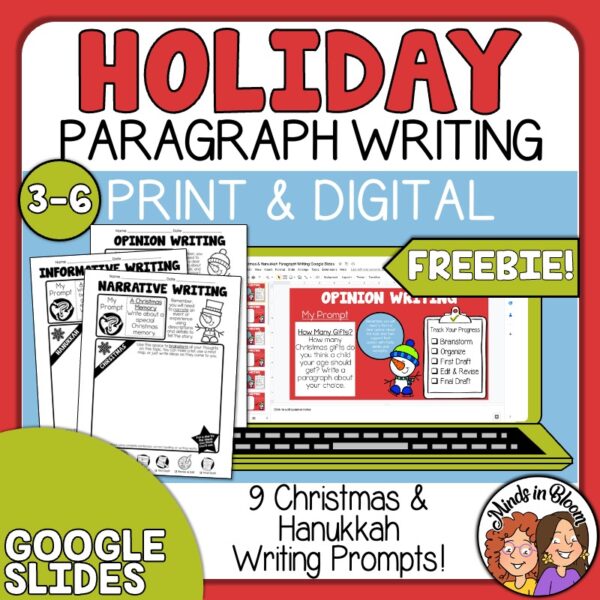 Paragraph Writing How to Write a Paragraph of the Week - Digital or ...