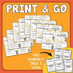 Autumn ELA Review Task Cards - Fun Fall English and Grammar Practice ...