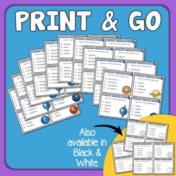 Commonly Misspelled Words Task Cards- Multiple Choice Practice For ...