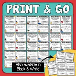 Multiple Meaning Words Task Cards (Set 2) | Print & Digital with Google ...