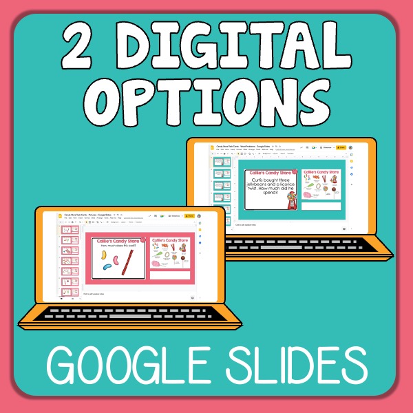 Money Math Candy Store Task Cards - Working with Coins | Print ...