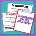 Prepositions Task Cards (Beginners Set - Multiple Choice) | Print ...