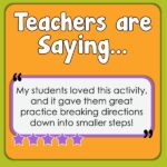 Following Directions Task Cards for 3rd, 4th, 5th - with Google Slides ...