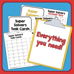 3rd Grade Math Test Prep and Review Task Cards - Print & Digital with ...