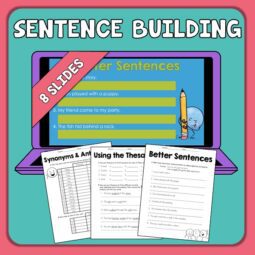 ELA Test Prep or Review - 25 Language Worksheets - Digital with Google ...