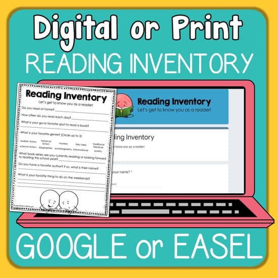 Reading Motivation - Coloring Bookmarks & Reading Inventory | Print ...