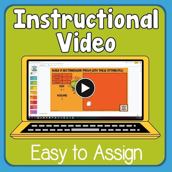 Volume & Unit Cubes - Building Volume Models | Digital Google Slides ...