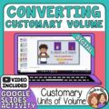 Converting Customary Volume (Gallons, Quarts, Pints, Cups & Ounces ...