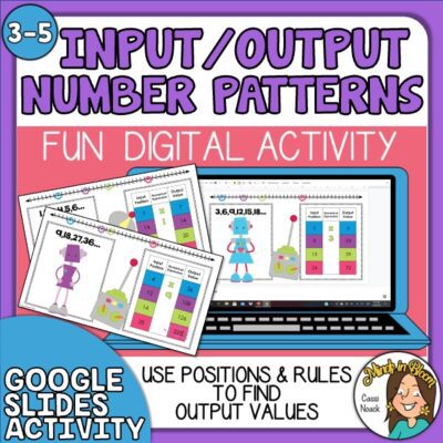 Input/Output Number Patterns - Fun Google Slides Activity | Digital ...
