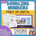 Doubling Numbers - Engaging Multiplication Math Activities! | Print ...