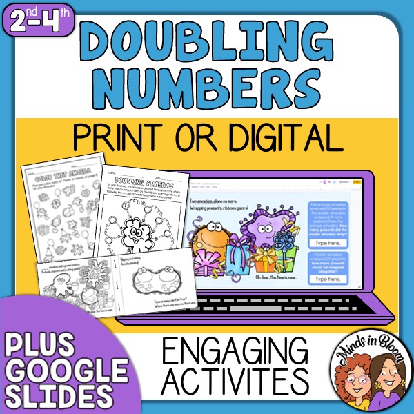 Doubling Numbers - Engaging Multiplication Math Activities! | Print ...