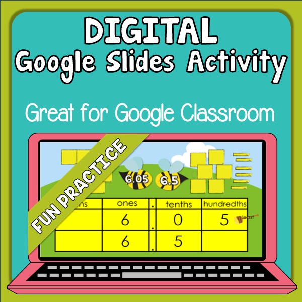 Comparing Decimals - Comparing & Order Decimals (Hundredths Place ...