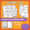 Story Elements Flipbook (Learn & Do Versions) Reading Resource | Print ...