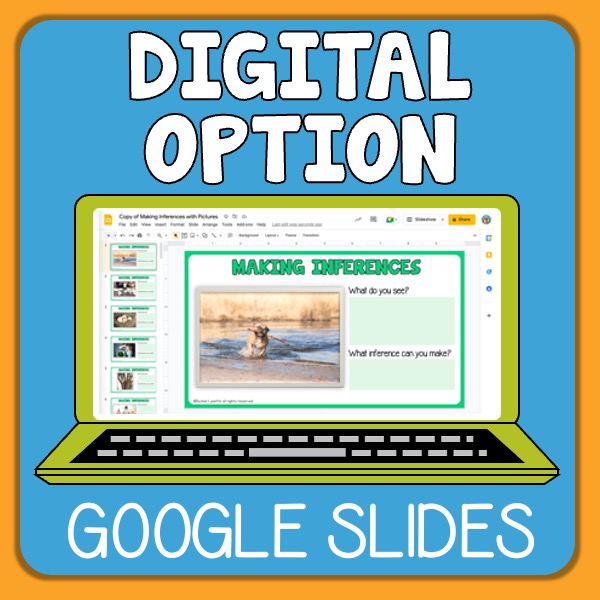 Inferences with Pictures (Grades 2-4) - Digital Google Slides Activity ...