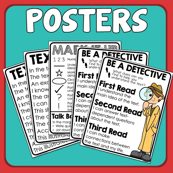 Close Reading Toolkit - Close Reading Strategies and More | Printables ...