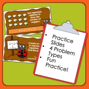 Multiplication Arrays - Digital Activity Representing Multiplication ...