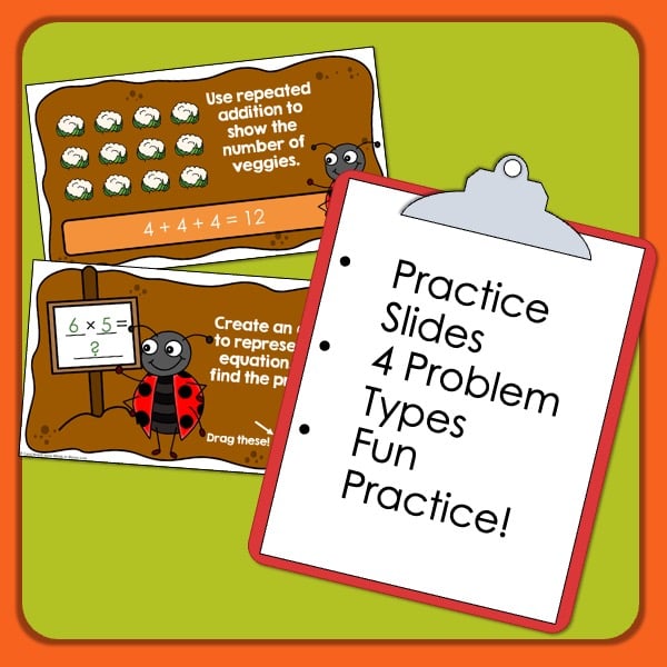 Multiplication Arrays - Digital Activity Representing Multiplication ...